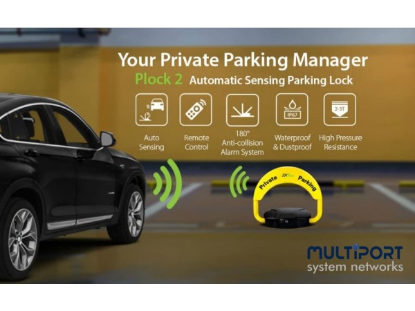 ZK PLOCK2 Parking Lock 2 - Barreira de Bloqueio de Vaga Veicular ...