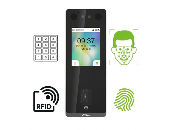 ZKTeco Senseface V3A - Controladora de Acesso com Reconhecimento Facial ...