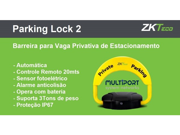 ZK PLOCK2 Parking Lock 2 - Barreira de Bloqueio de Vaga Veicular ...